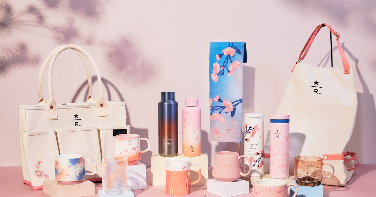 Starbucks Japan reveals exclusive sakura goods at Reserve Roastery ...