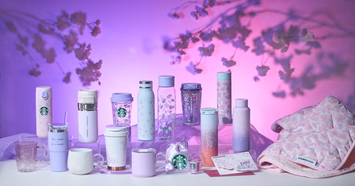 Starbucks Japan reveals new sakura drinkware collection, inspired by ...