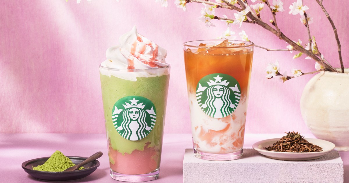 Starbucks Japan unveils new matcha cherry blossom Frappuccino for ...