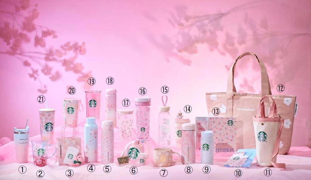 Starbucks Japan reveals new sakura drinkware collection, inspired by ...