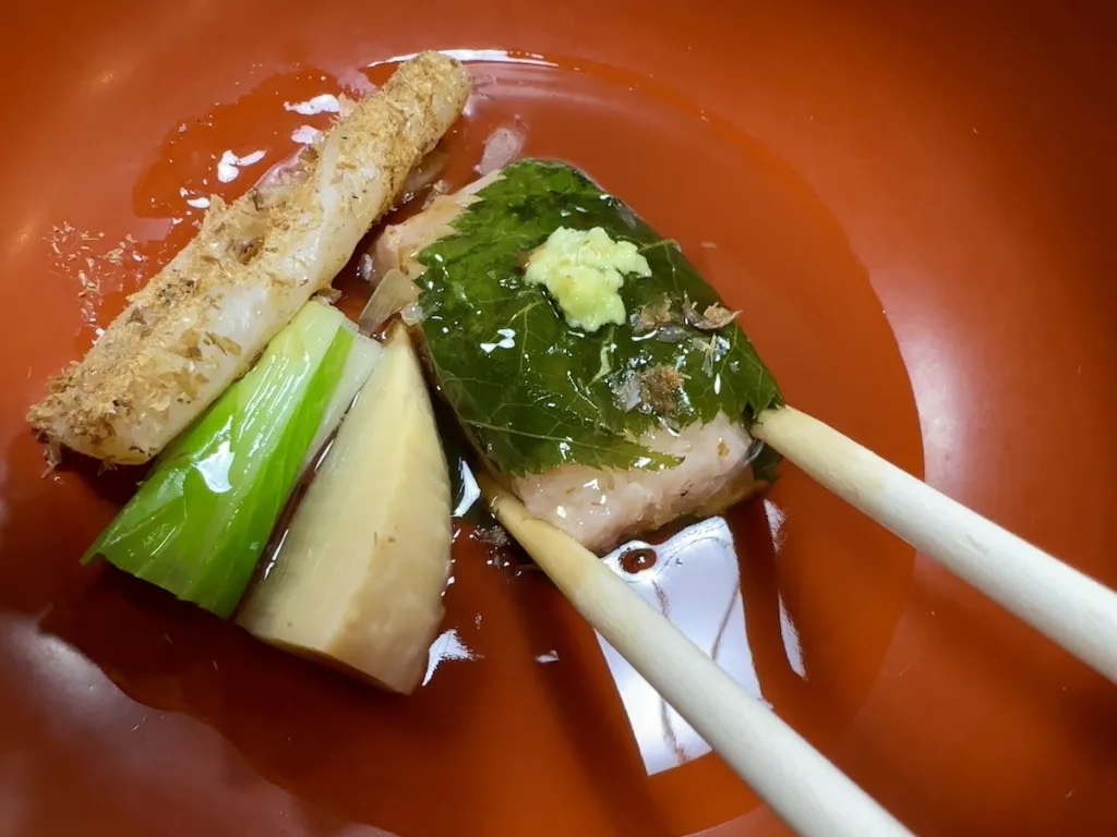 Beautiful old-school restaurant Konnyaku Bansho serves kaiseki meals ...