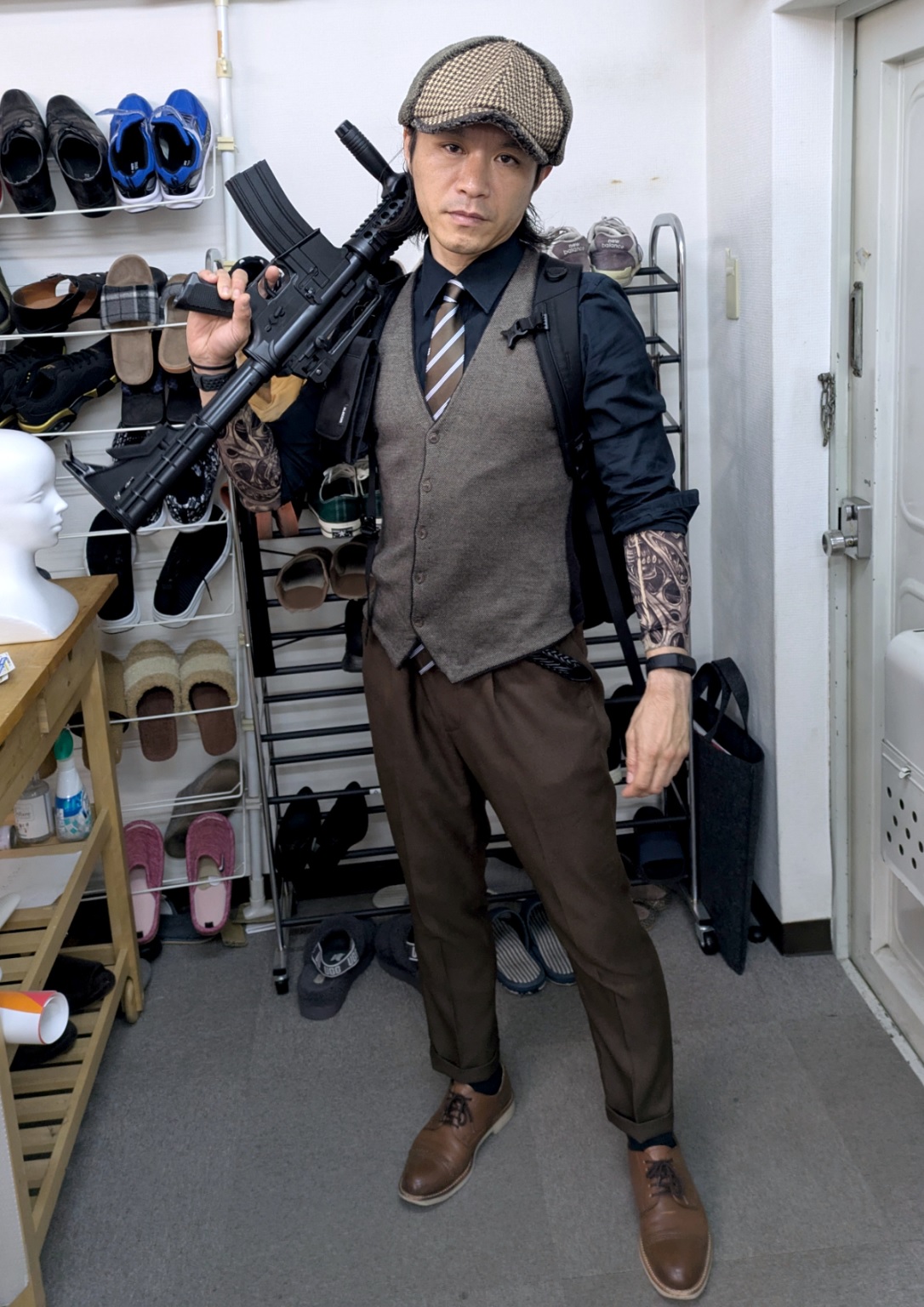 Mr. Sato’s mad Majima cosplay and other outfits from Mafia Day at ...