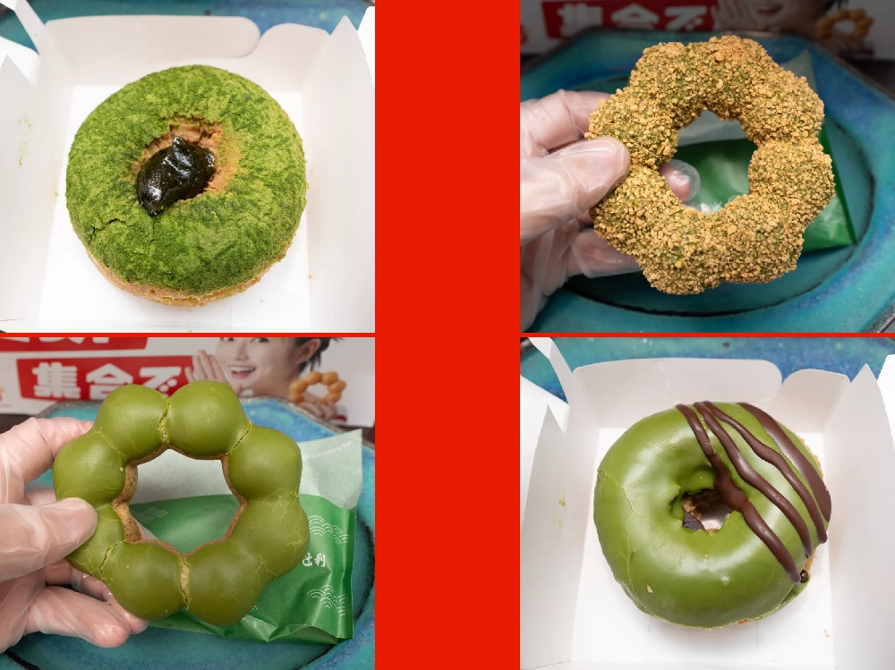 Japan’s new Mister Donut matcha donuts have so much green tea flavor ...