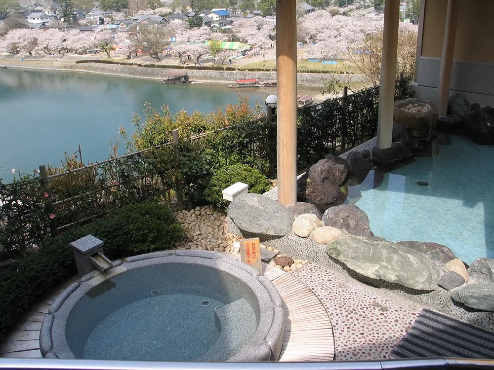 Japans Top 10 Open Air Hot Spring Baths With Cherry Blossom Views