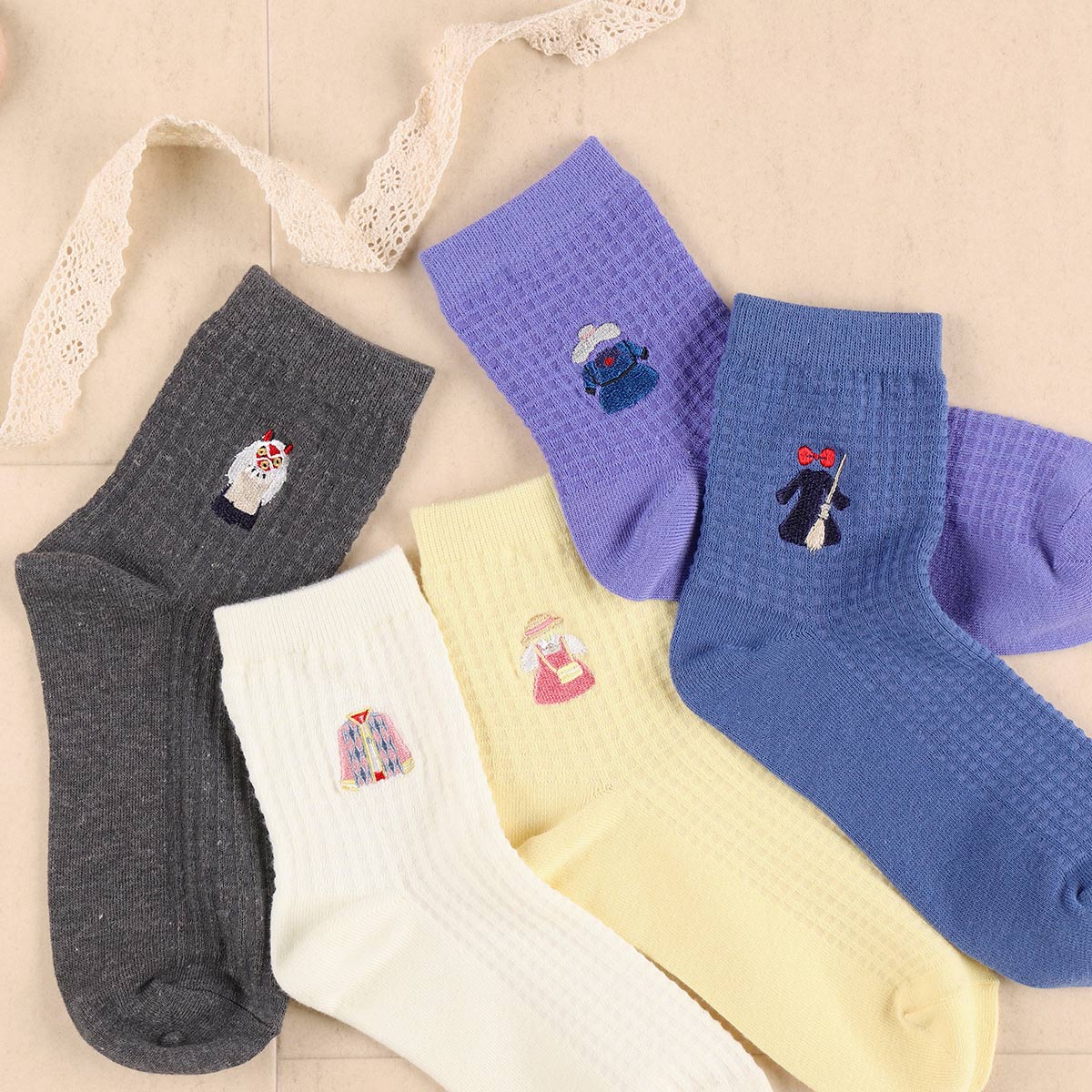 Studio Ghibli adds new anime socks to its merchandise range in Japan ...