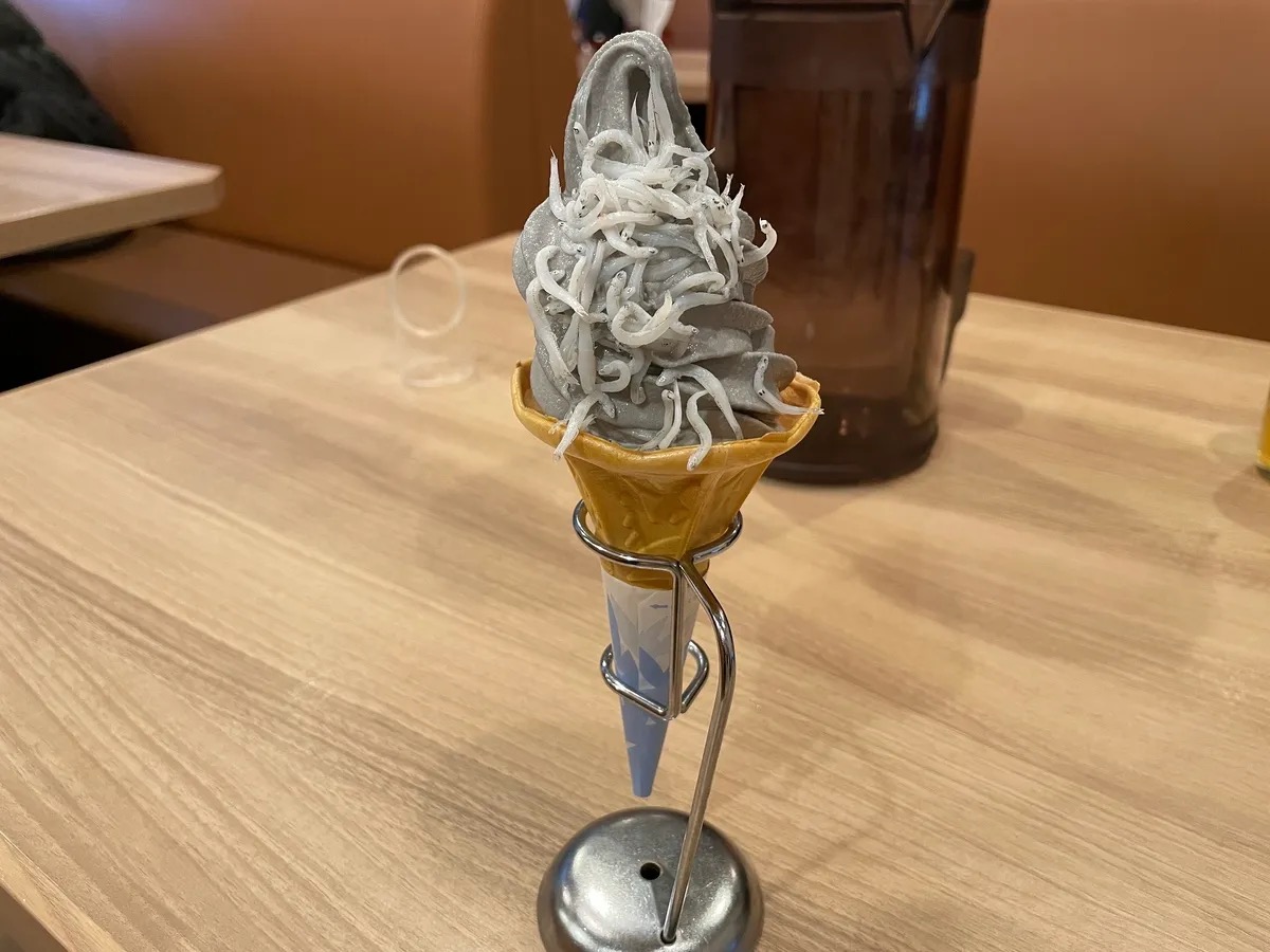 Shirasu ice cream at top Japanese tourist spot terrifies some, delights others | SoraNews24 ...