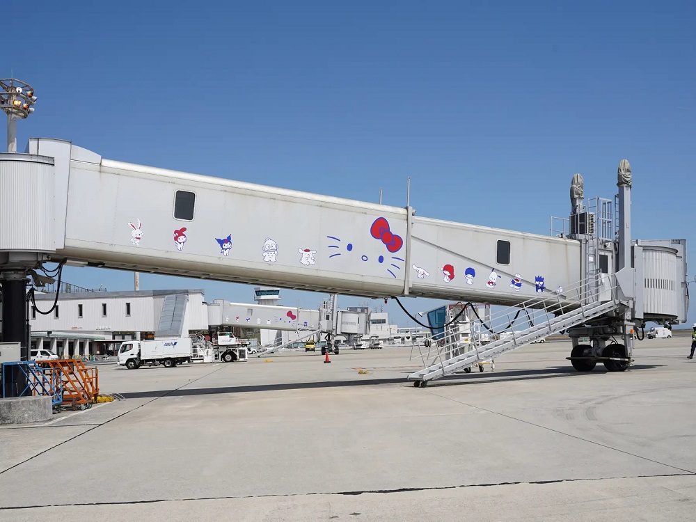 Japan’s official Hello Kitty Airport holds ribbon-cutting ceremony, now ...
