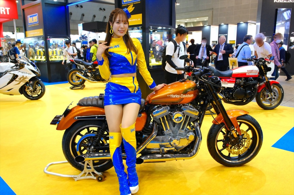 The beautiful booth models of the Tokyo Motorcycle Show【Photos ...