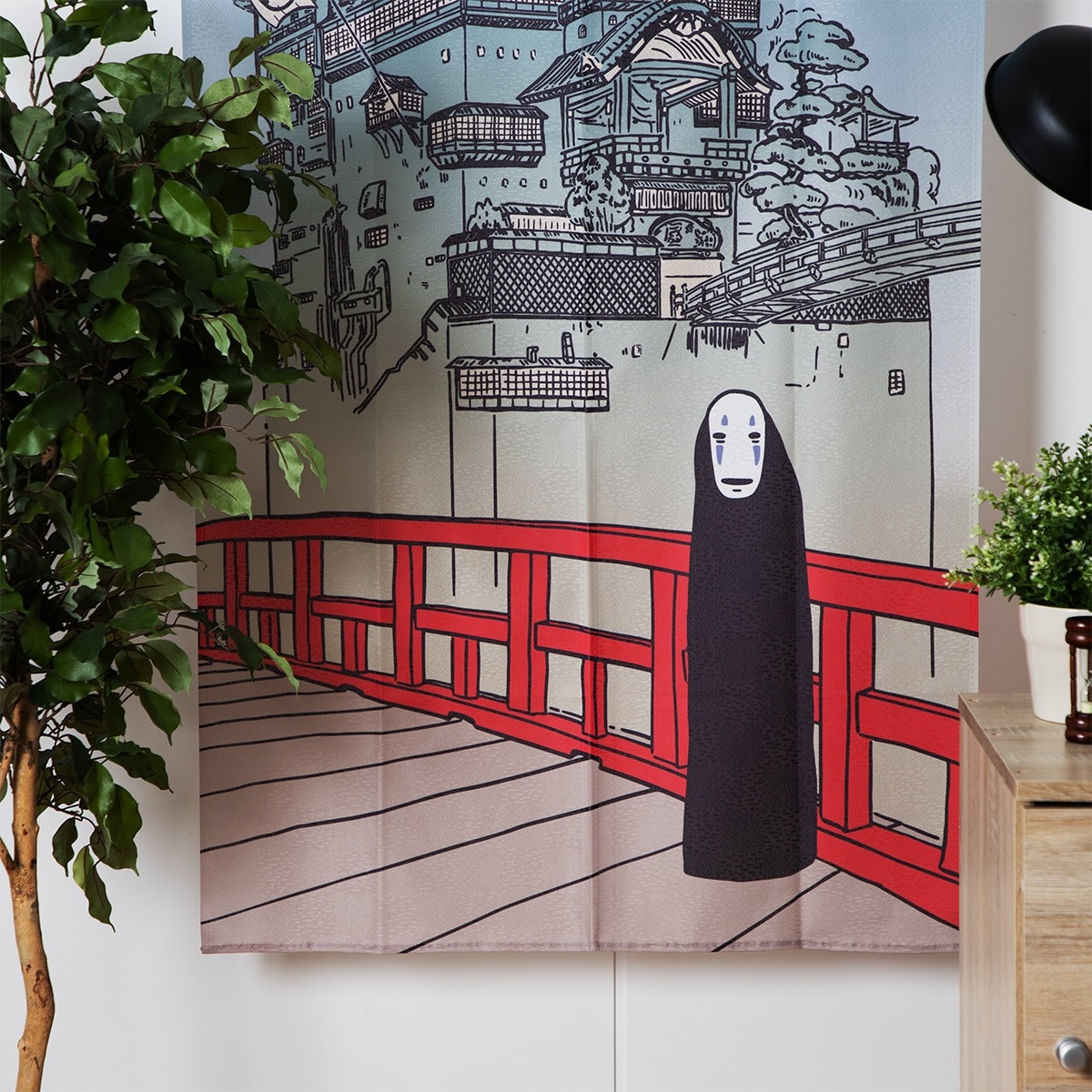Studio Ghibli noren hanging art puts the path to Spirited Away in your ...