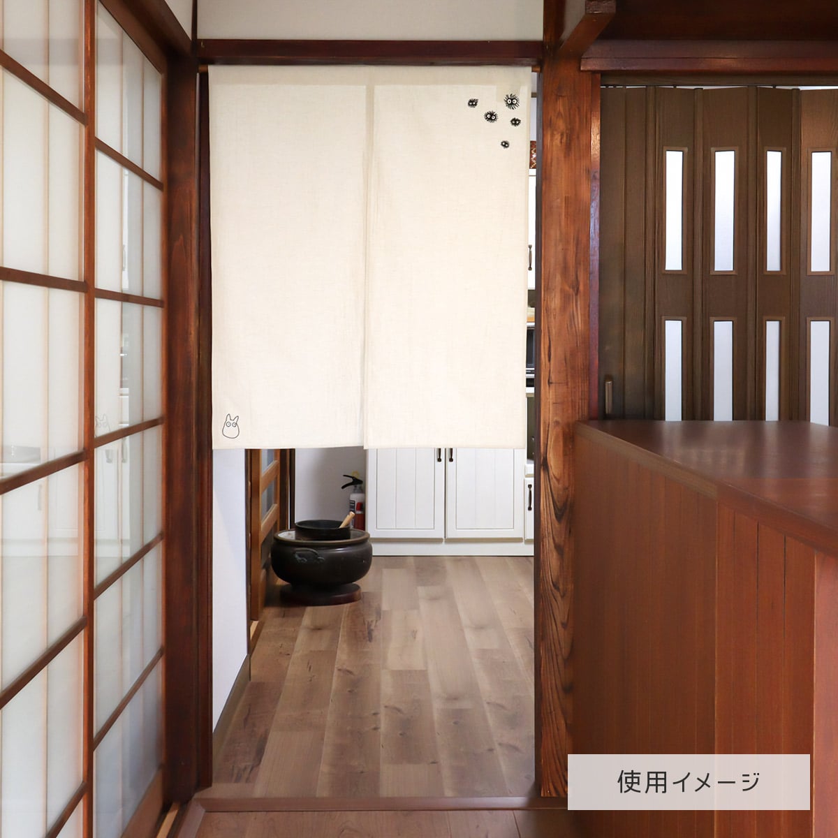 Studio Ghibli noren transforms your house into the anime home from My ...