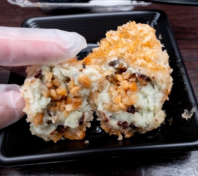 Deep-fried mint chocolate croquettes and gnocchi gratin on sale at Tobu ...