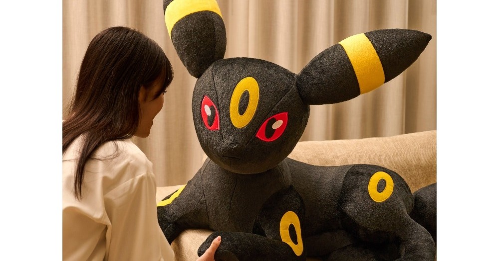 More huge life-size Eevee Pokémon evolution plushies are coming to take ...