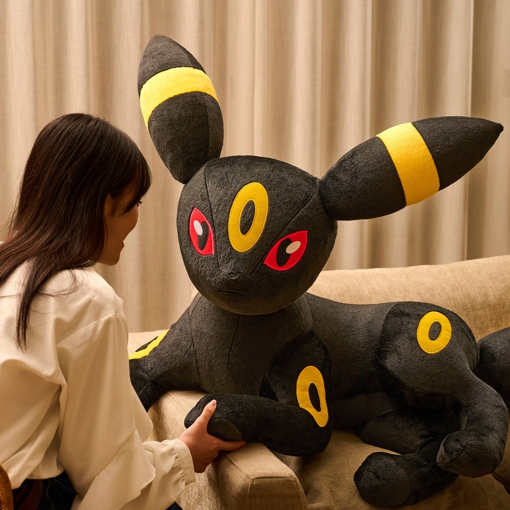 More huge life-size Eevee Pokémon evolution plushies are coming to take ...