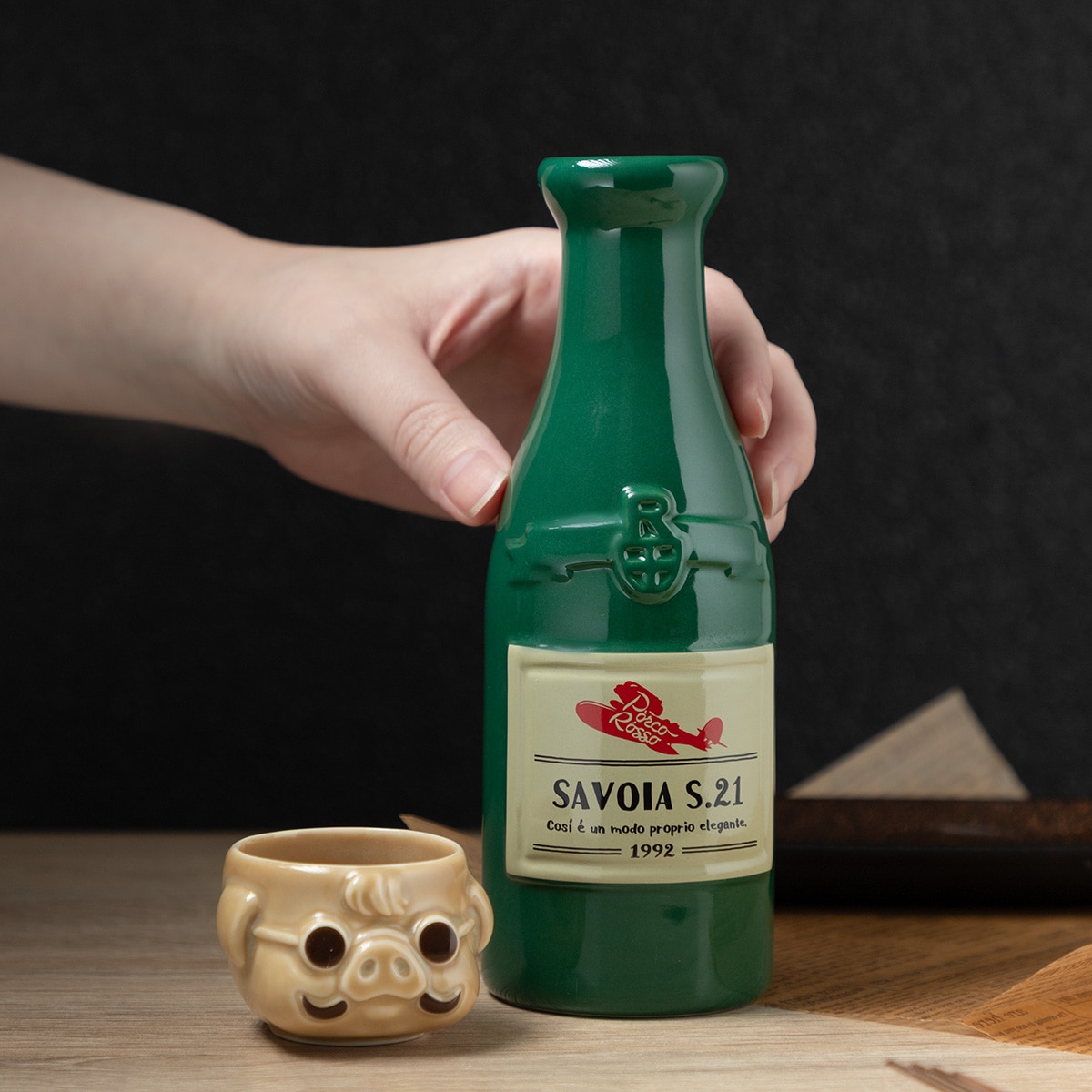 Studio Ghibli releases Japanese sake flask and cup set for anime lovers ...