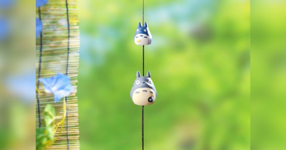Studio Ghibli wind chime adds anime charm to the summer breeze ...