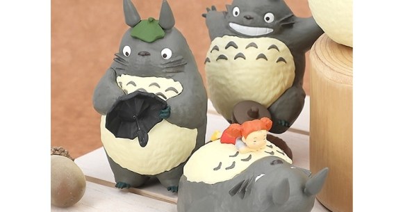 Totoro Full of Poses figures are full of joyful cuteness, complete set ...