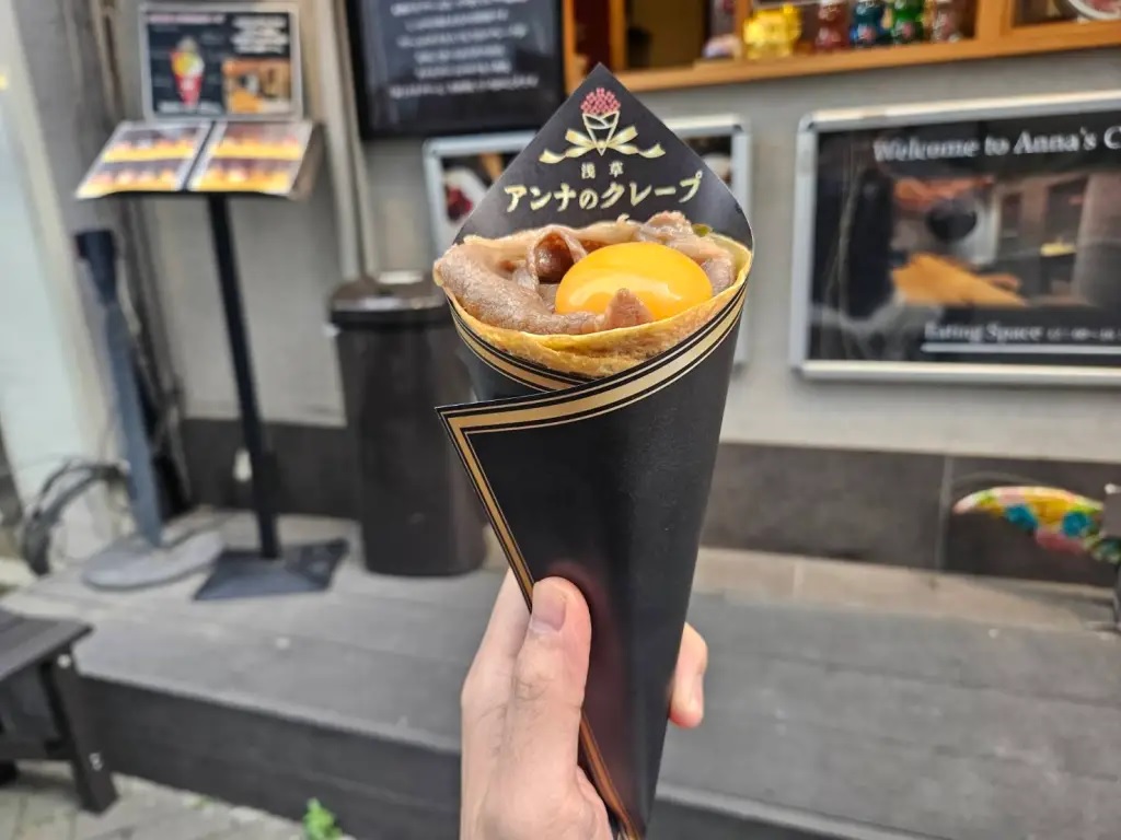 Is Tokyo’s obviously for-foreign-tourists wagyu sukiyaki crepe ...