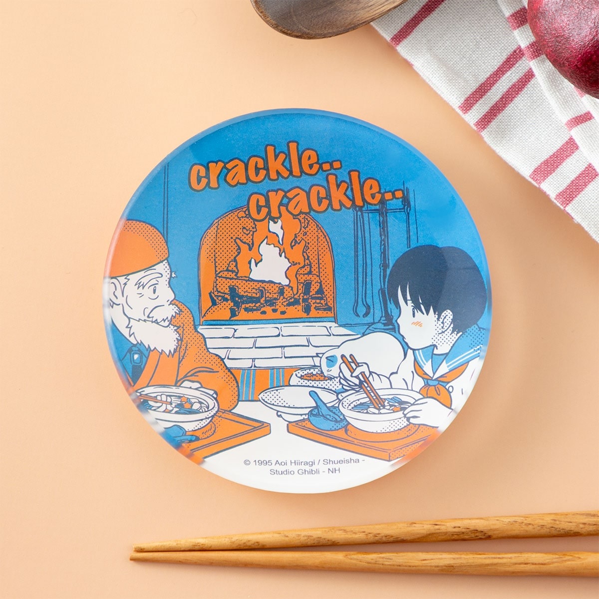 Ghibli glass mini plates let you admire the studio’s anime food while ...
