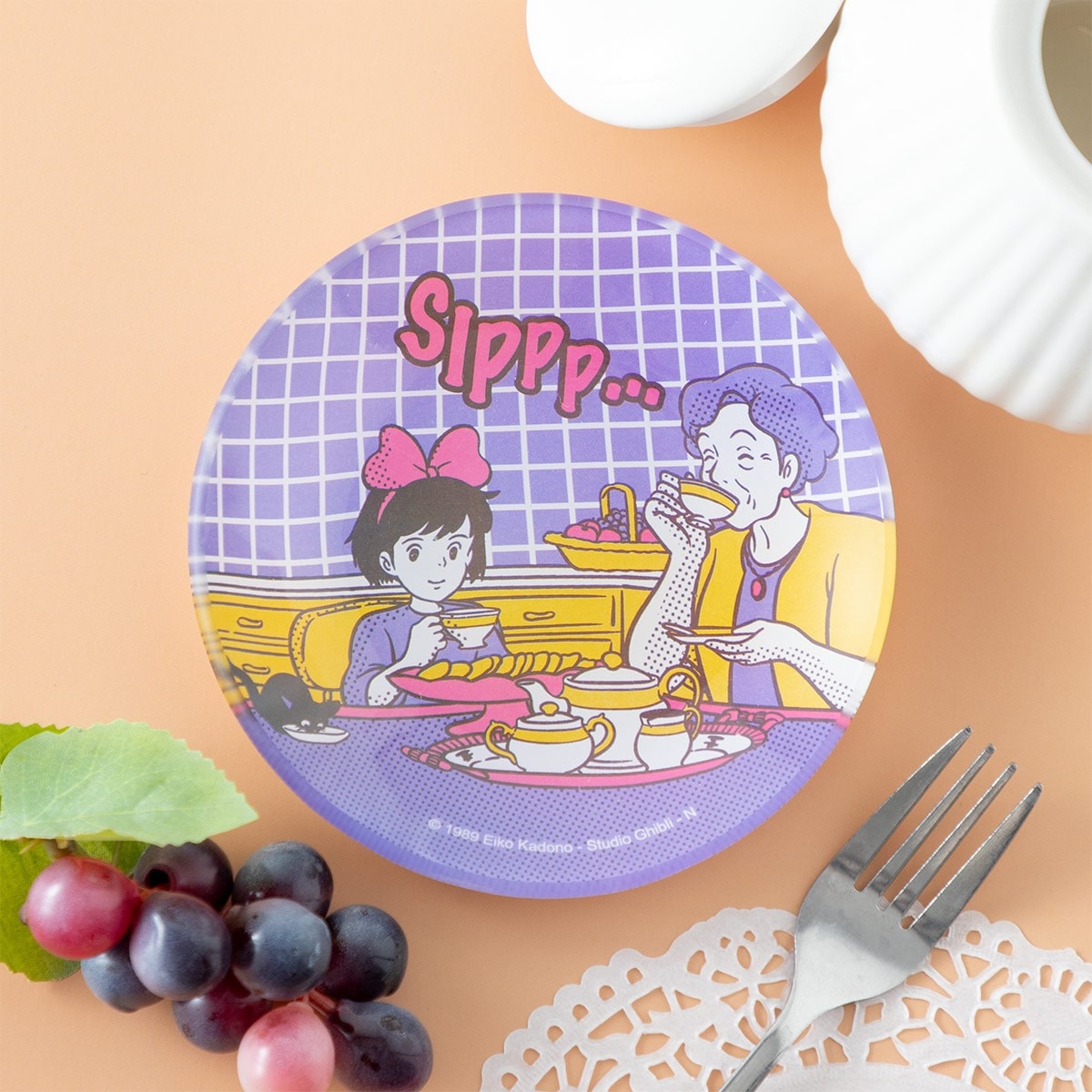 Ghibli glass mini plates let you admire the studio’s anime food while ...