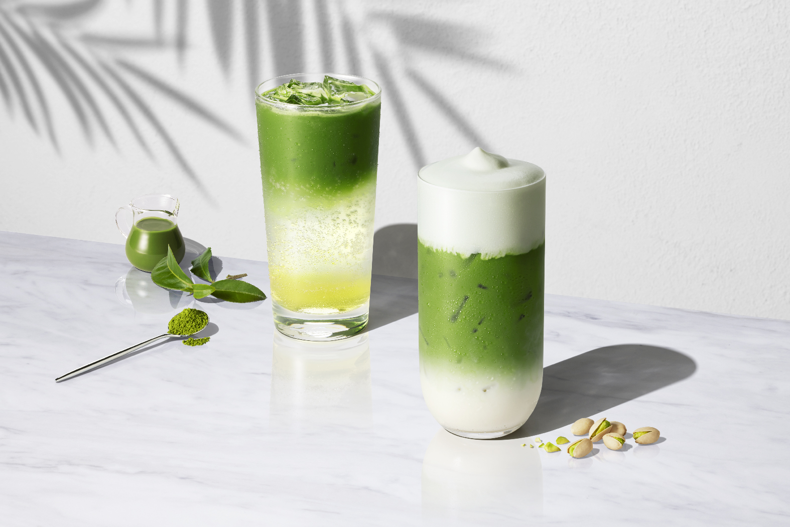 Starbucks adds a matcha and pistachio milk tea latte to the menu in ...