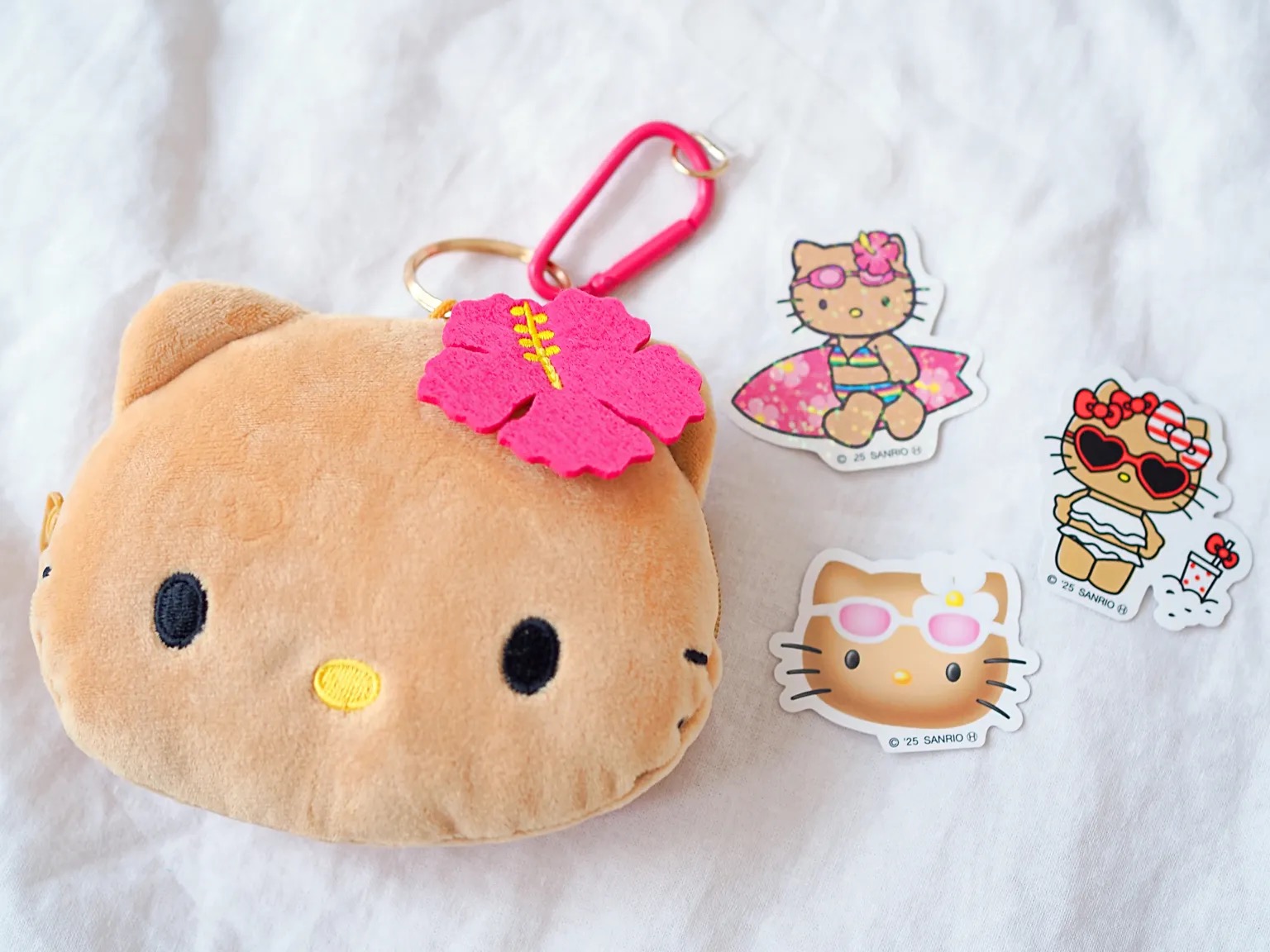 Hello Kitty becomes a suntanned beach babe for new magazine freebies in ...