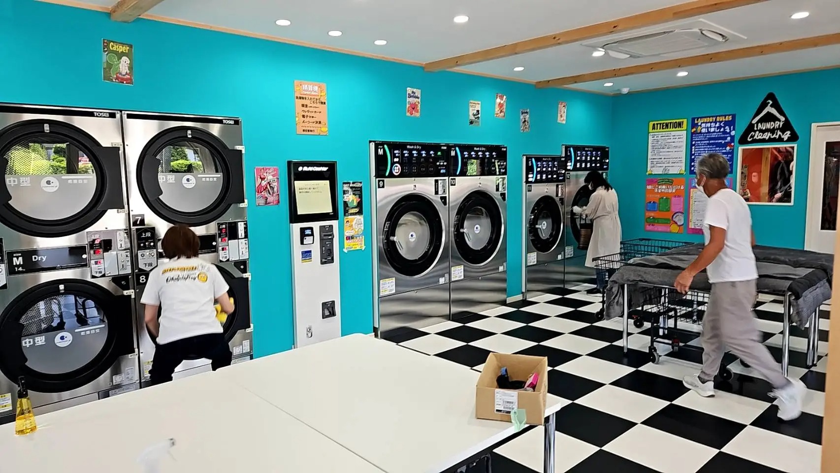 Laundry day is something to look forward to at this unique laundromat ...