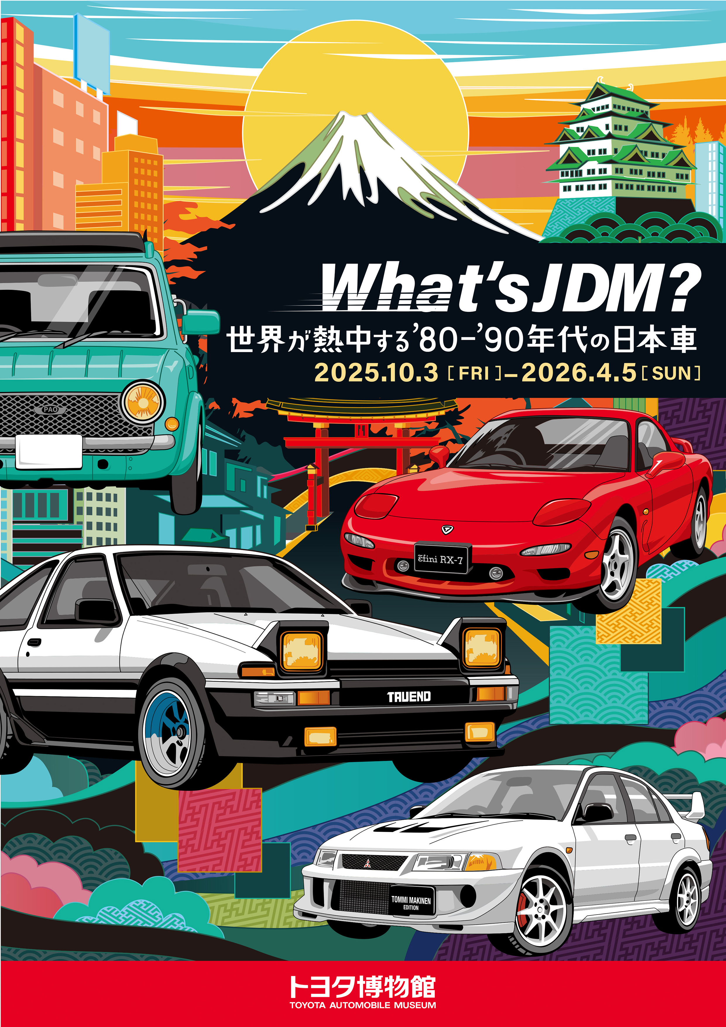 Exhibit of globally popular ’80s and ’90s Japanese cars comes to Toyota ...