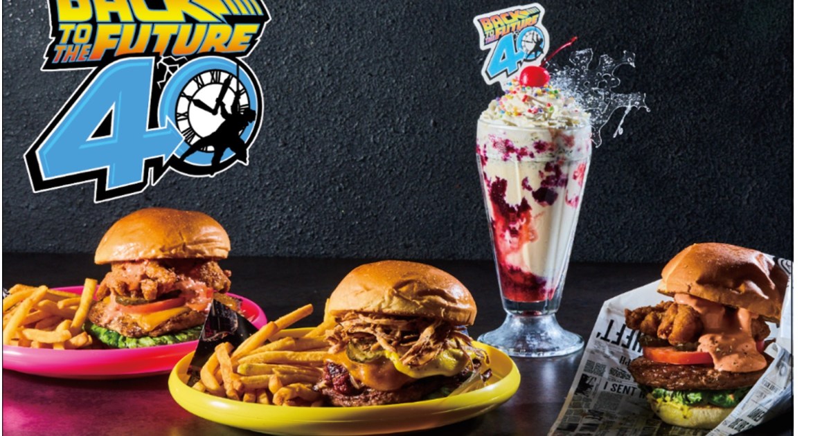 Back to the Future burgers coming to J.S. Burgers Cafe for film’s 40th ...