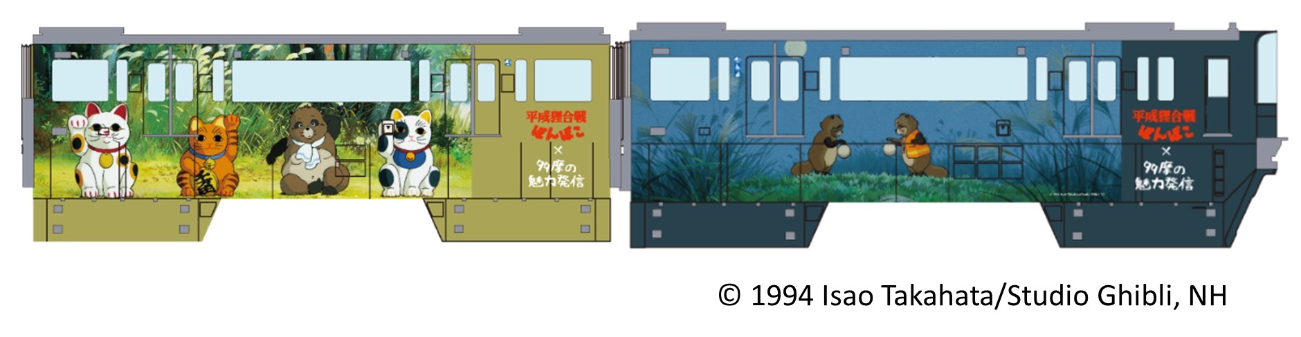 Studio Ghibli art train to run in Tokyo at anime film’s real-world ...