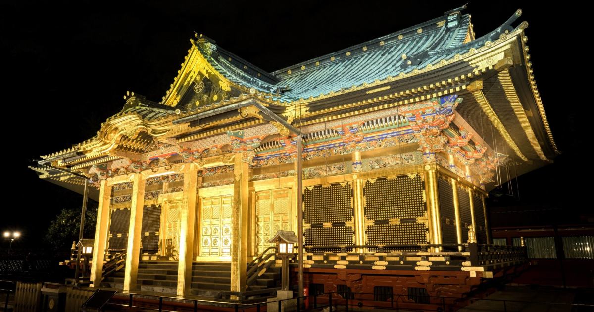 Dragons shine at nighttime illumination event coming to Tokyo’s Toshogu ...