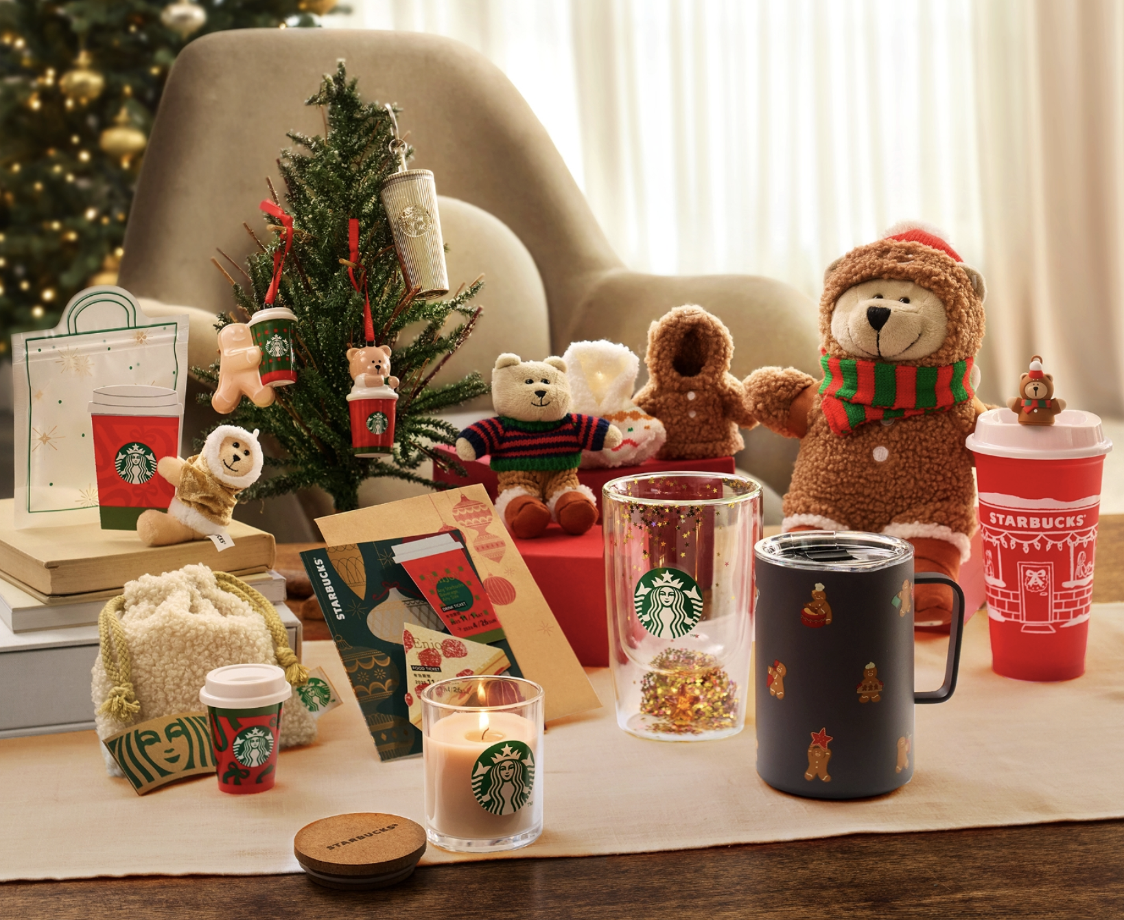 Starbucks Japan unveils new Christmas goods, drinkware and candles for ...