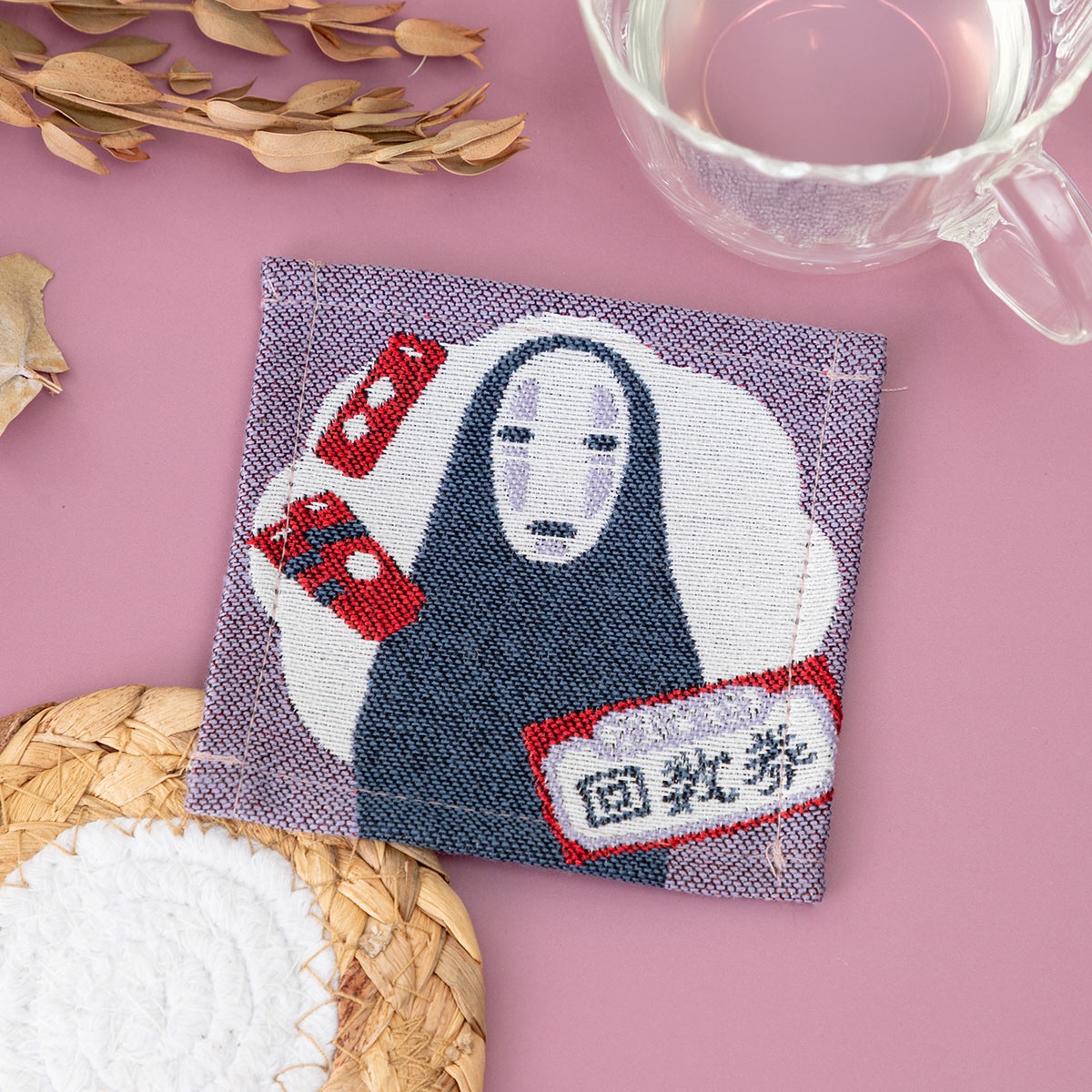 Spirited Away classy cloth coasters will keep your table dry and your ...