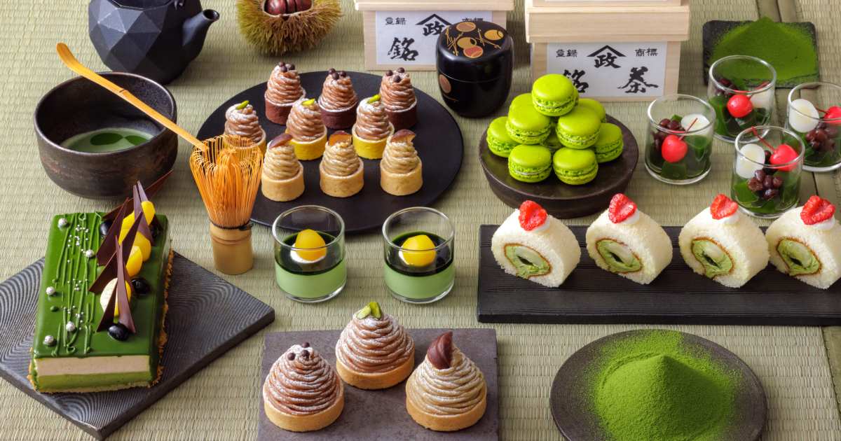Green is the new color this autumn at Osaka hotel’s latest sweet buffet ...