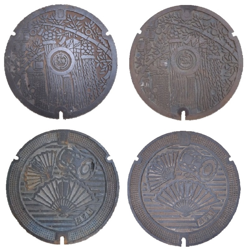 Beautiful vintage Japanese manhole covers being offered for sale by ...