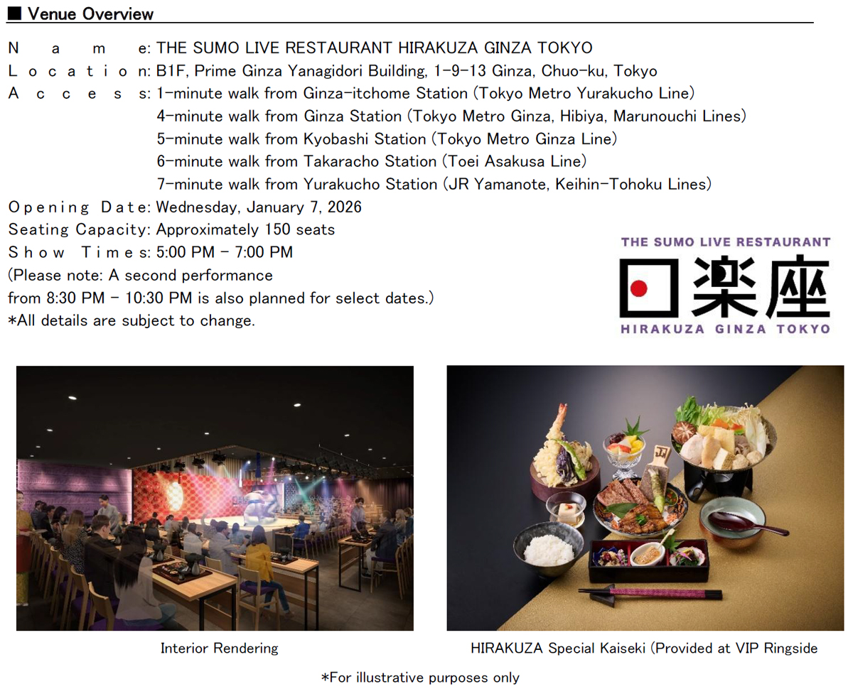 Tokyo’s upcoming sumo dinner show matches powerful wrestlers with ...