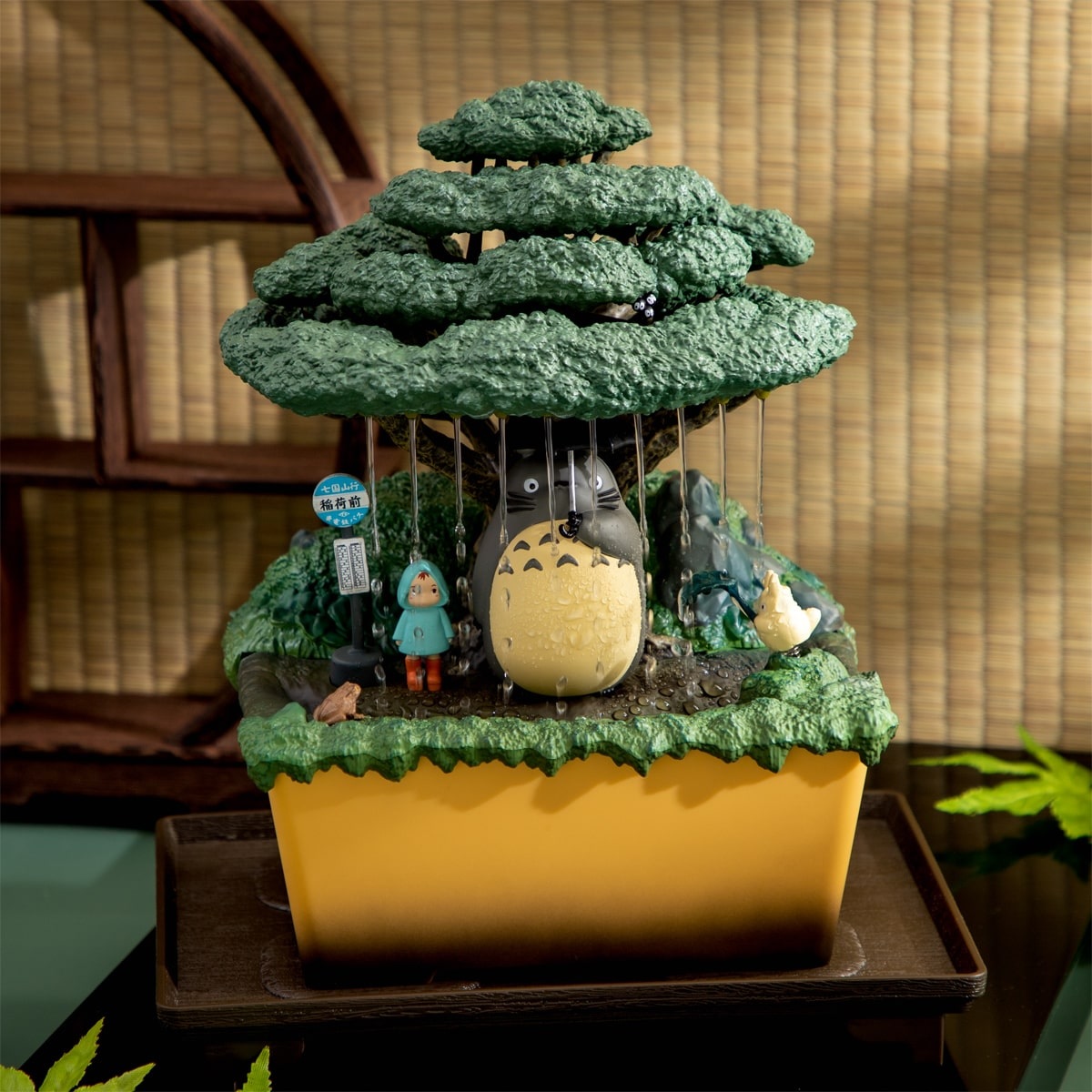 Totoro fountain figurine recreates the sights and sounds of one of ...