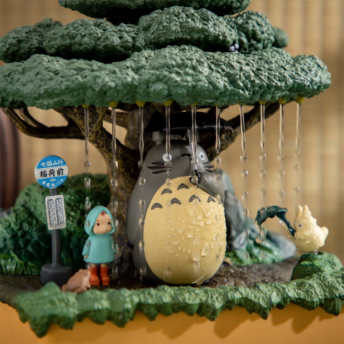 Totoro fountain figurine recreates the sights and sounds of one of ...