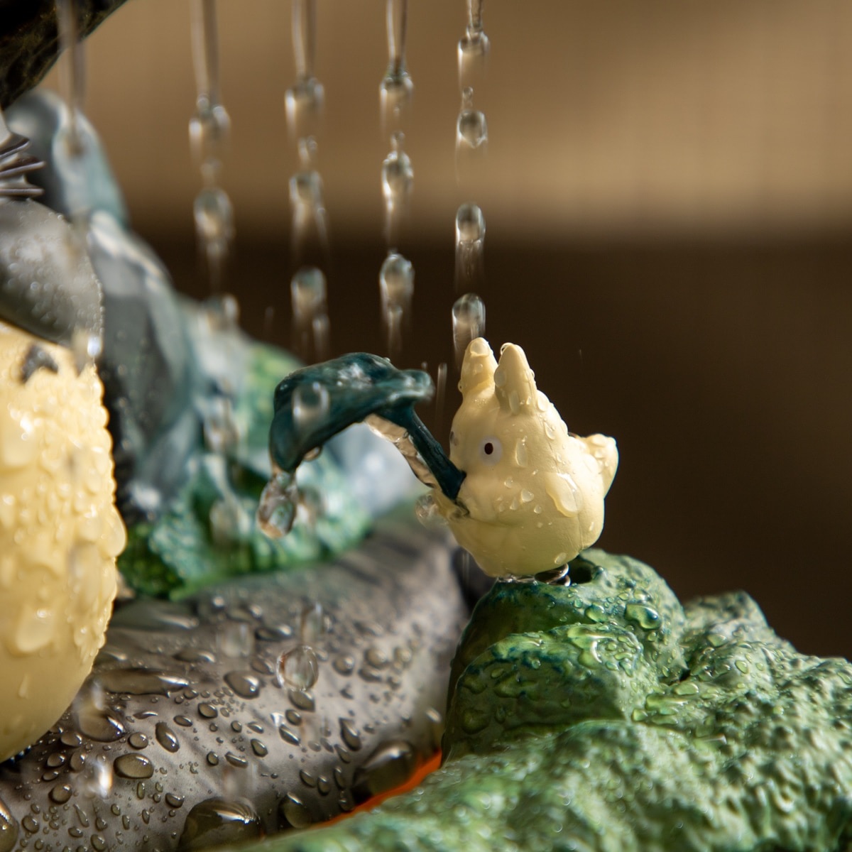Totoro fountain figurine recreates the sights and sounds of one of ...