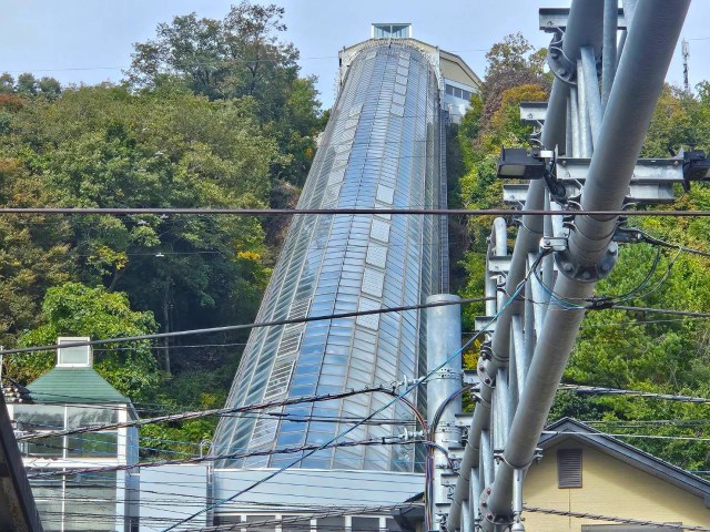 Unique inclined elevator in Japan leads to a town that inspired Studio ...
