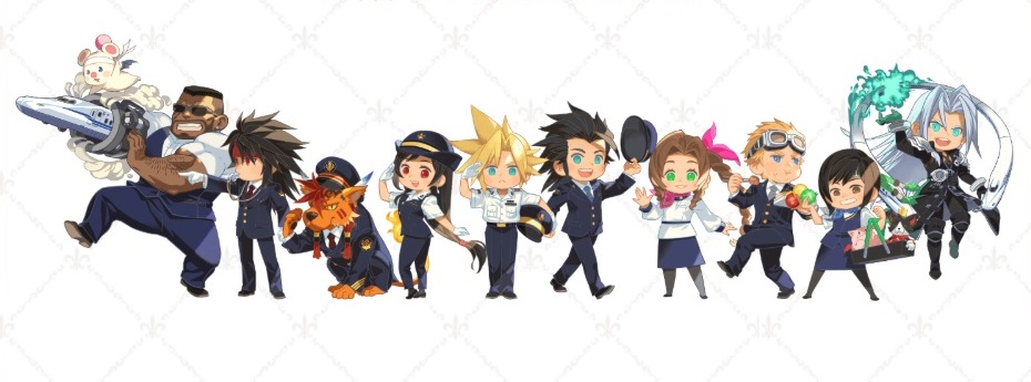 Final Fantasy and Shinkansen announce collaboration with in-train audio ...