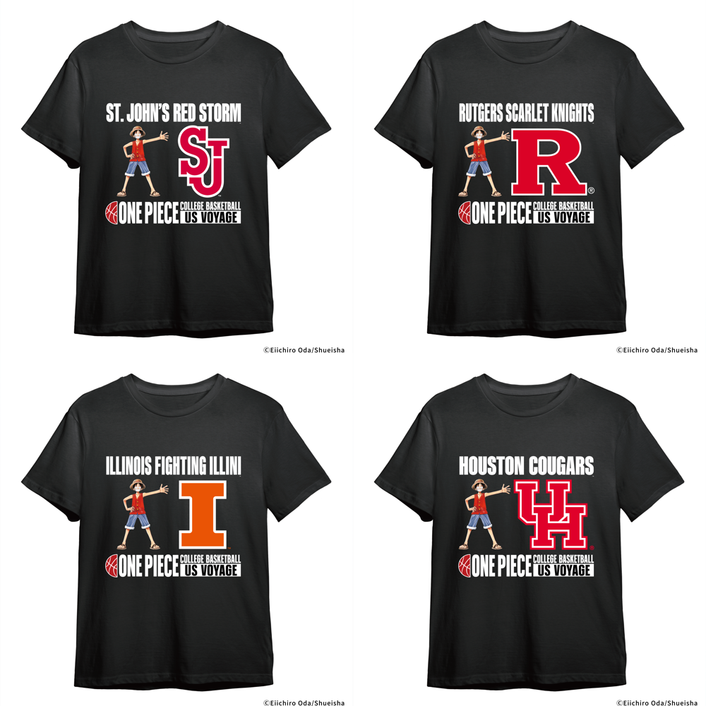 One Piece teaming up with 5 NCAA basketball teams | SoraNews24 -Japan News-