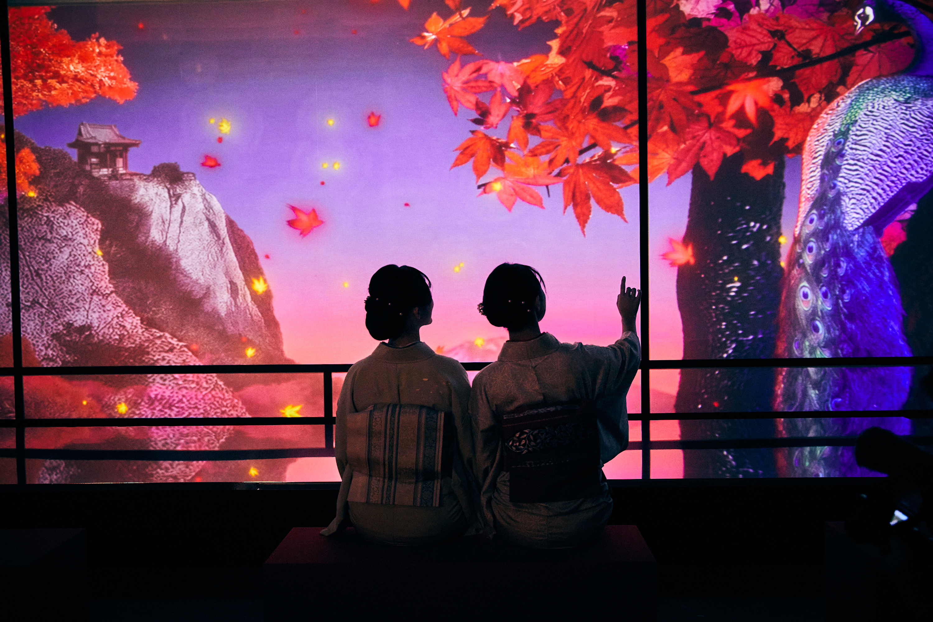 Immersive ukiyoe exhibition in Osaka adds some scented flair ...