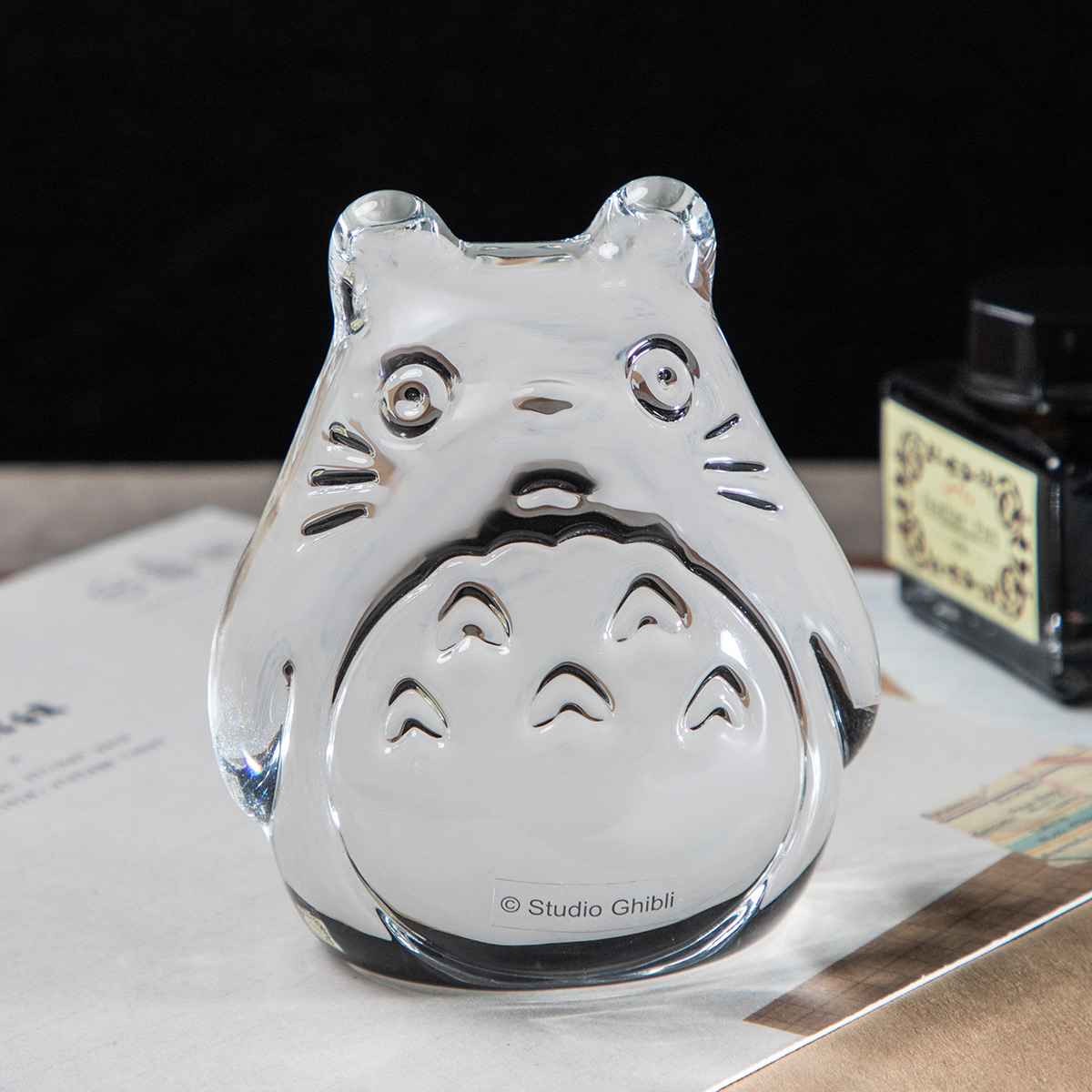 Studio Ghibli releases crystal glass paperweights featuring Totoro and ...