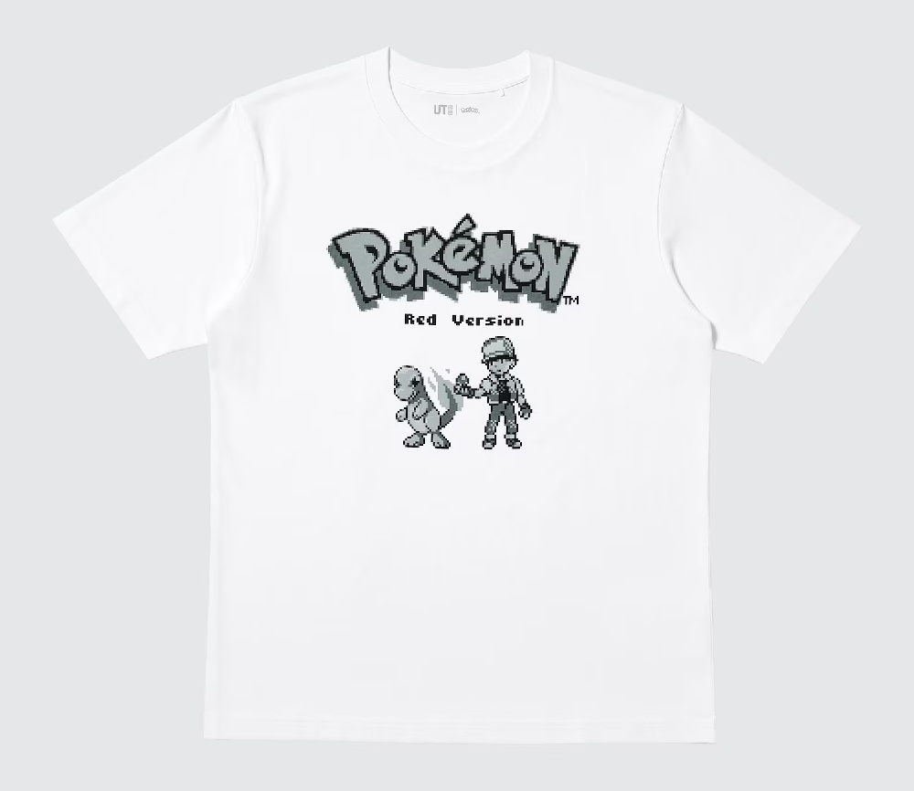 Pokémon retro black-and-white Game Boy art T-shirts are on the way from ...