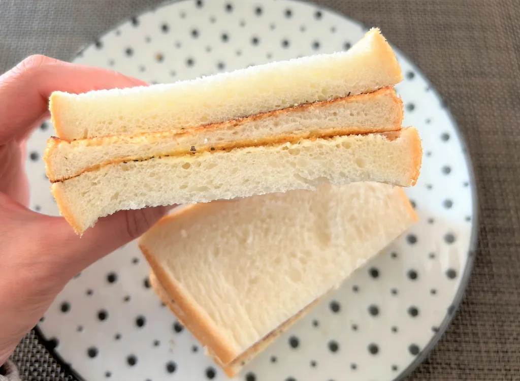 A Japanese toast sandwich remix: The toasted rice rice ball[SoraKitchen ...