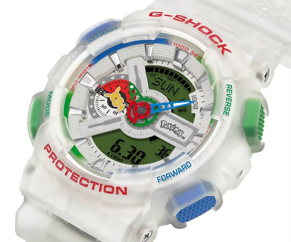 Pikachu brings electric style to brand-new Pokémon G-Shock watch ...