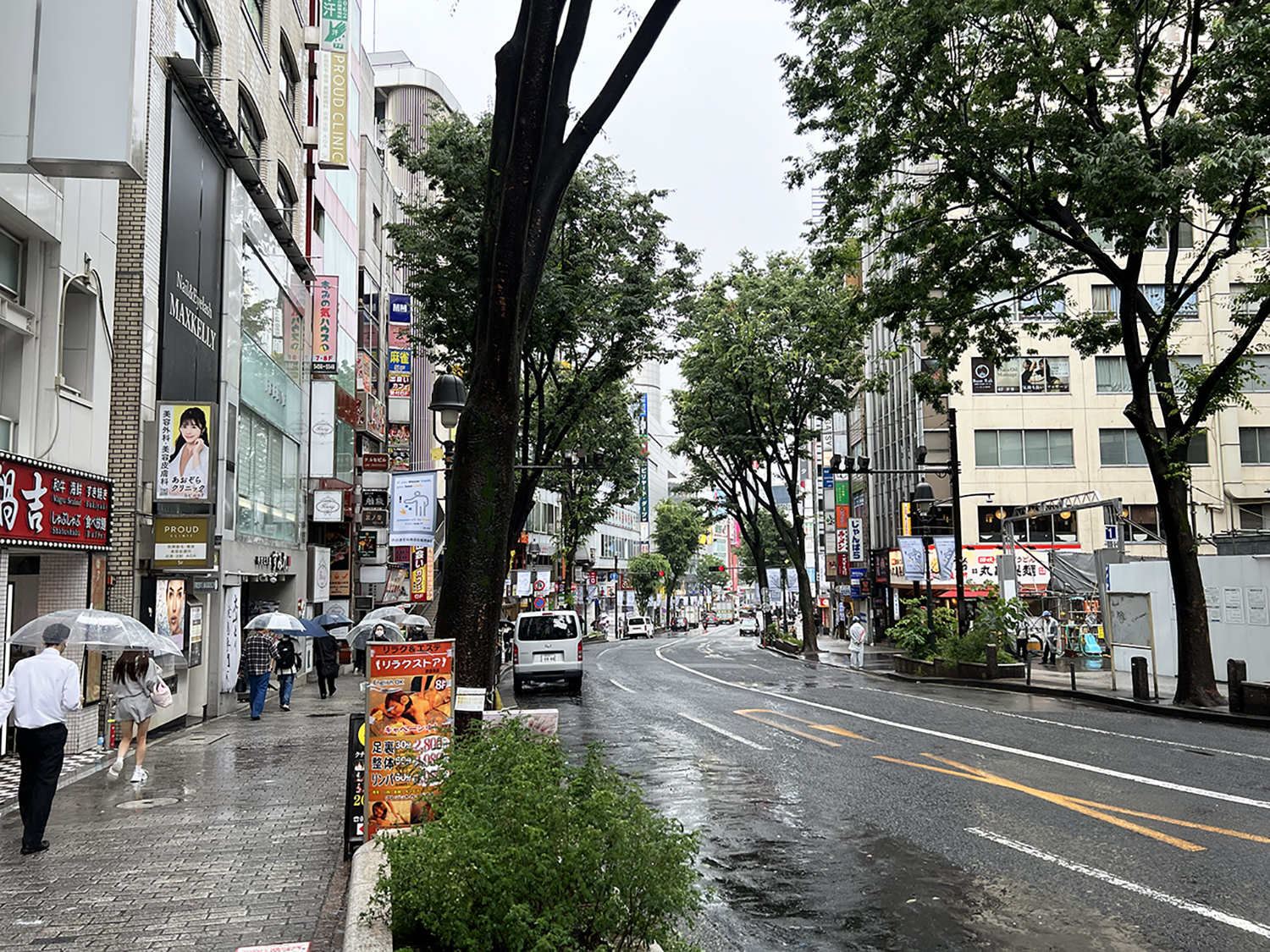 Tourists brave Typhoon Jangmi to queue at two famous sites in Tokyo ...