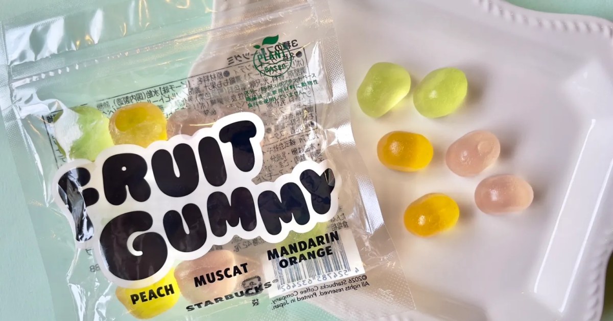 Starbucks adds new Fruit Gummy sweets to stores in Japan | SoraNews24 ...